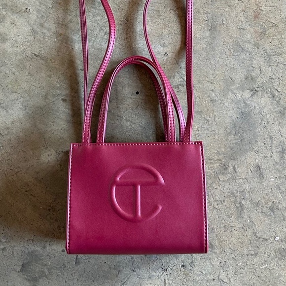 Telfar | Bags | Telfar Mini Shopper Bag Oxblood Comes With Dustbag ...